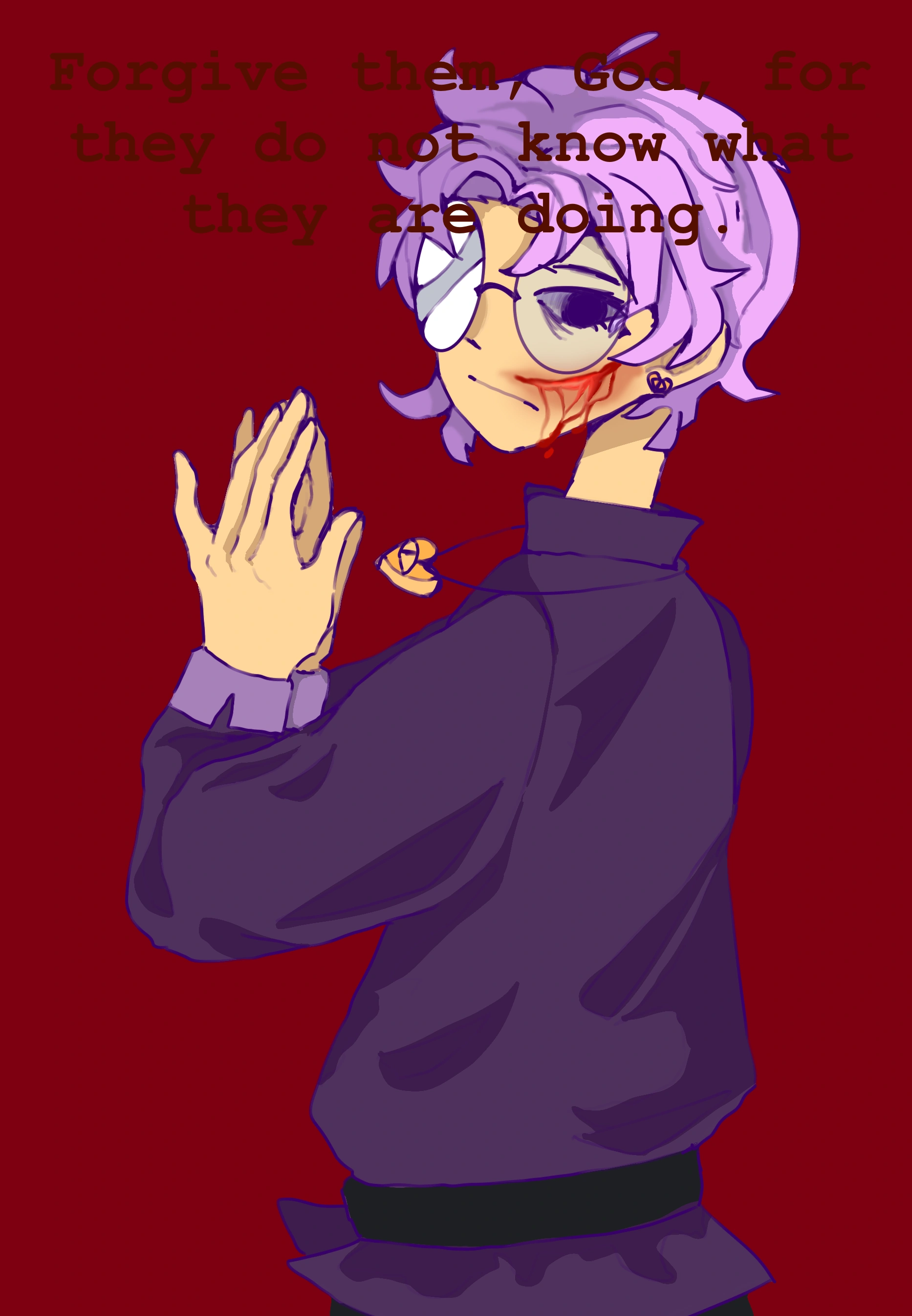 Sniff sniff… I am very sad… cna you guys say nice stuff abt my art ...