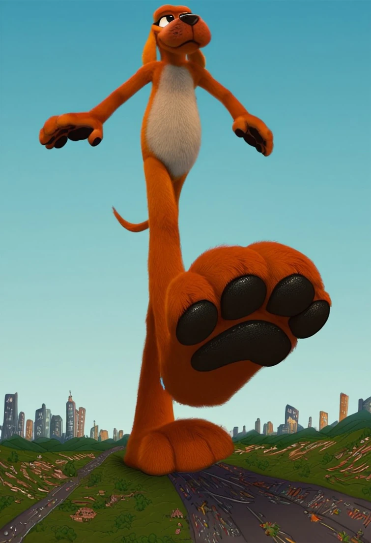 Colossal Paw Barker, but só so colossal that you think! Colossal Paw ...