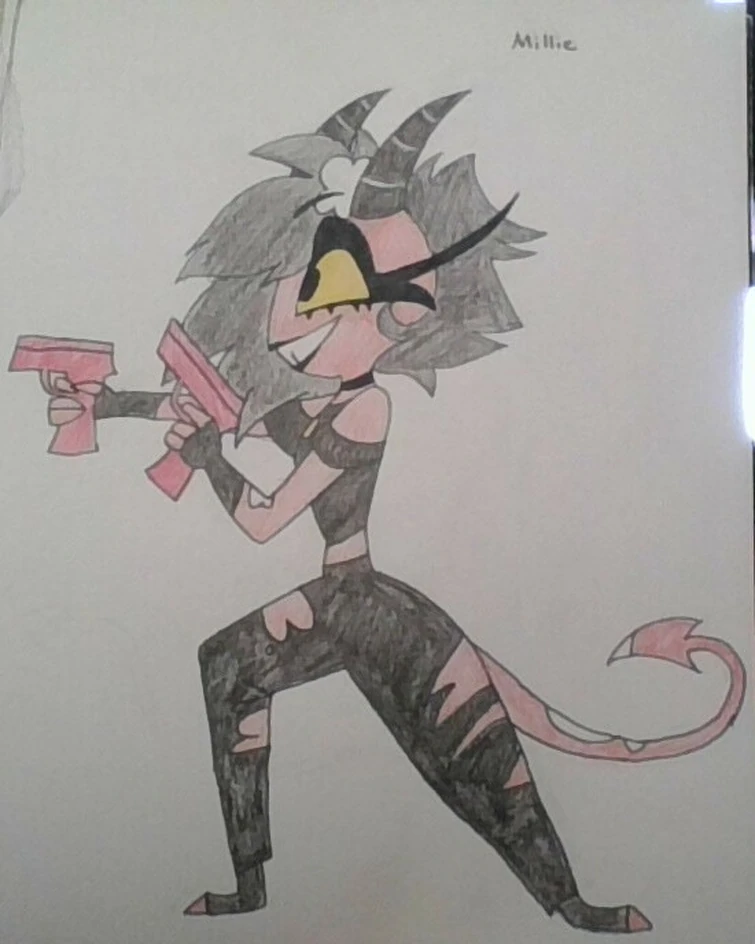 I drew Millie (Colored and outline ver.) | Fandom