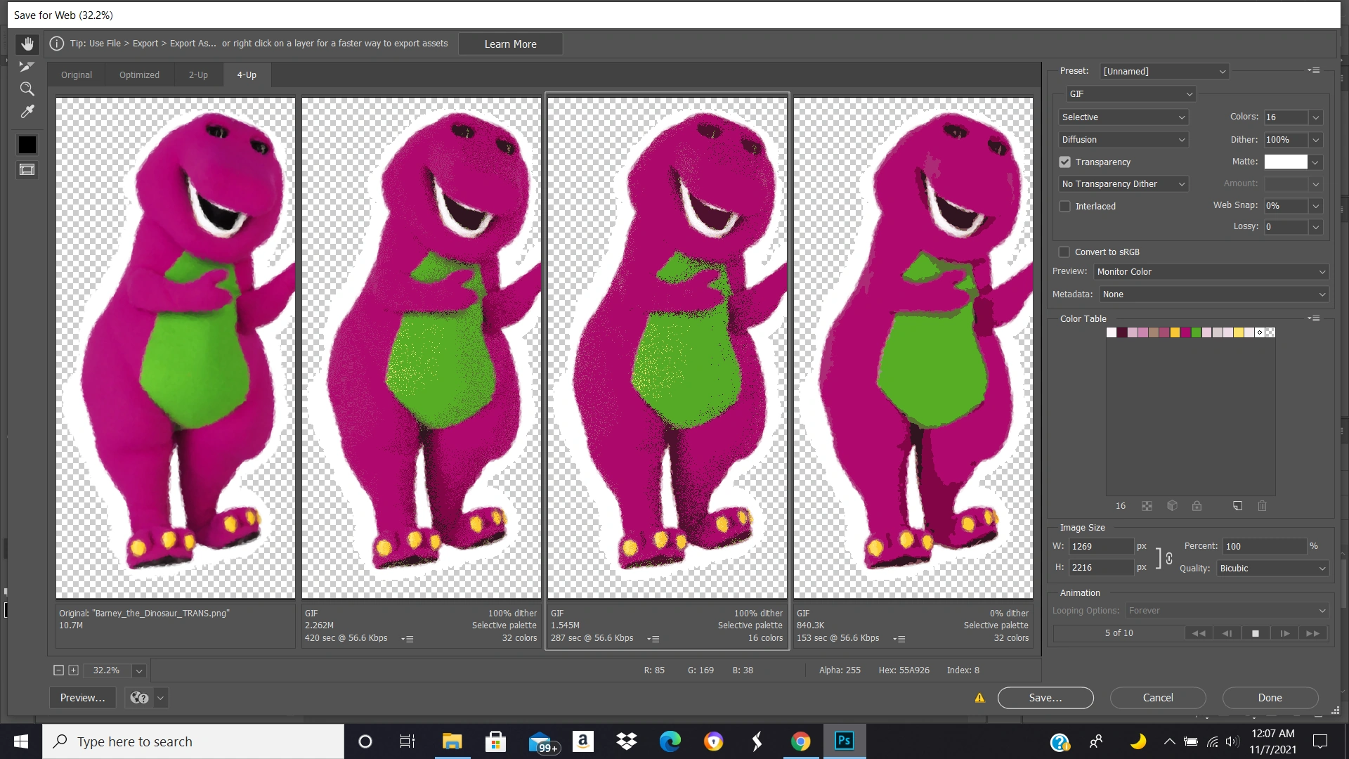 10 Framed Animated Barney! | Fandom