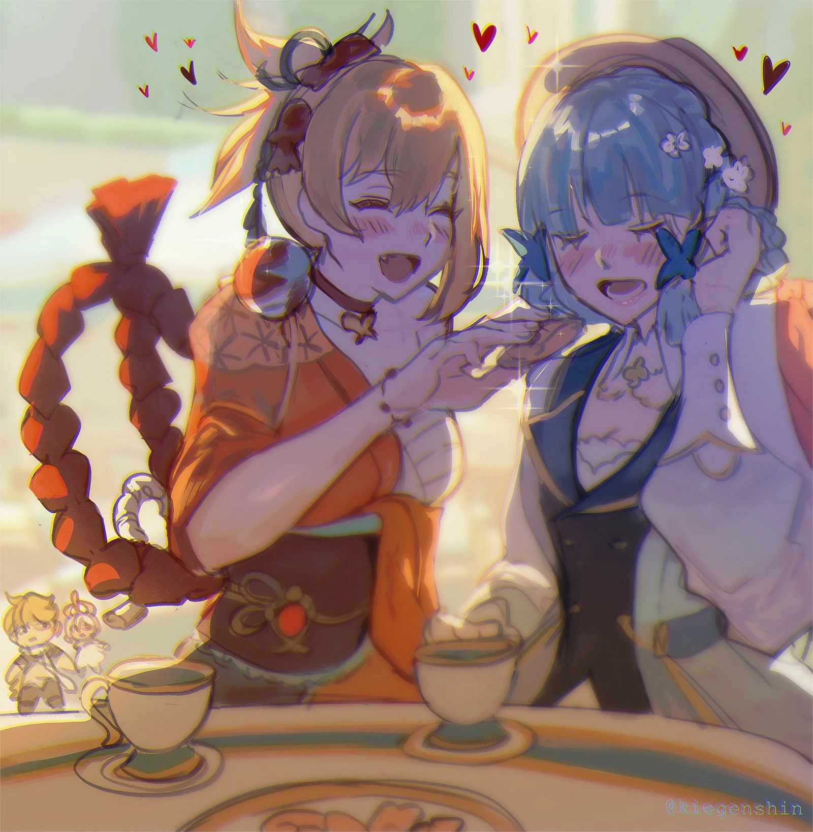 if i started posting genshin yuri would you be mad 🥺 | Fandom