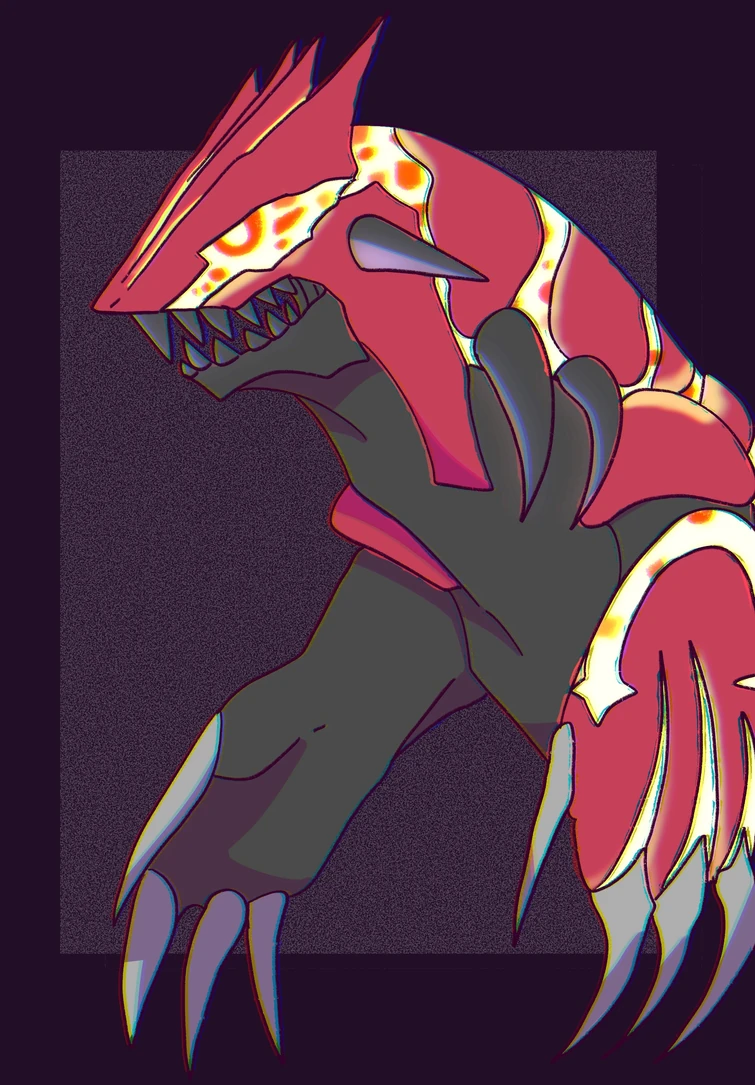here is cool groudon i made once | Fandom