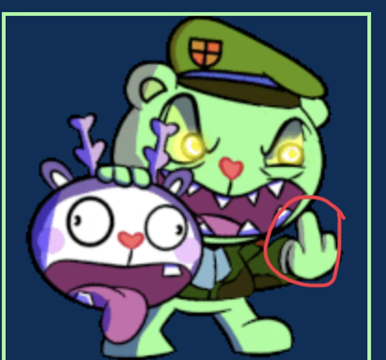 Is it me or does every Fnf character have to flip you off | Fandom