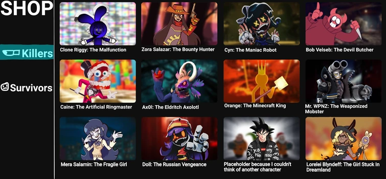 Random ahh concept for a OM/Forsaken-like game but for YouTube Indie ...