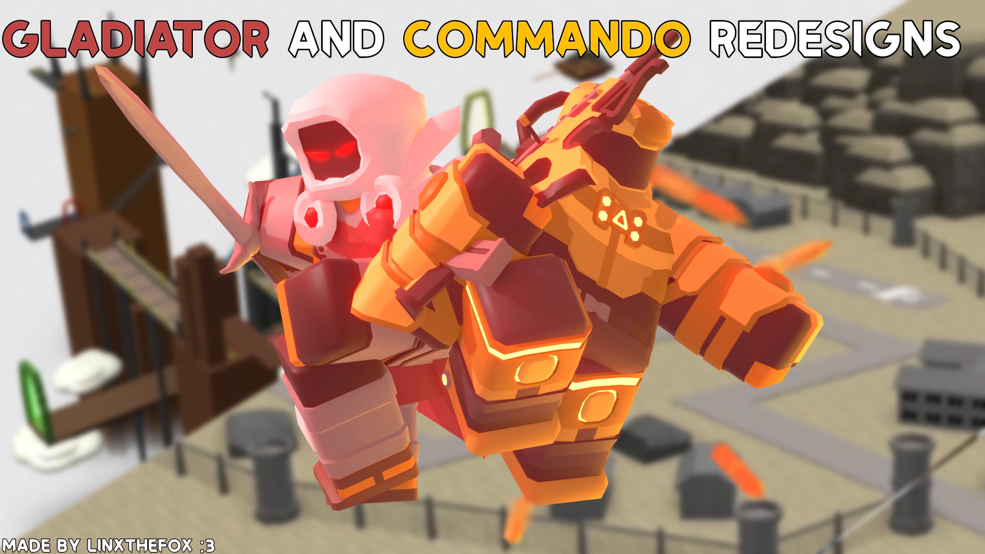 Gladiator and Commando redesigns | Fandom