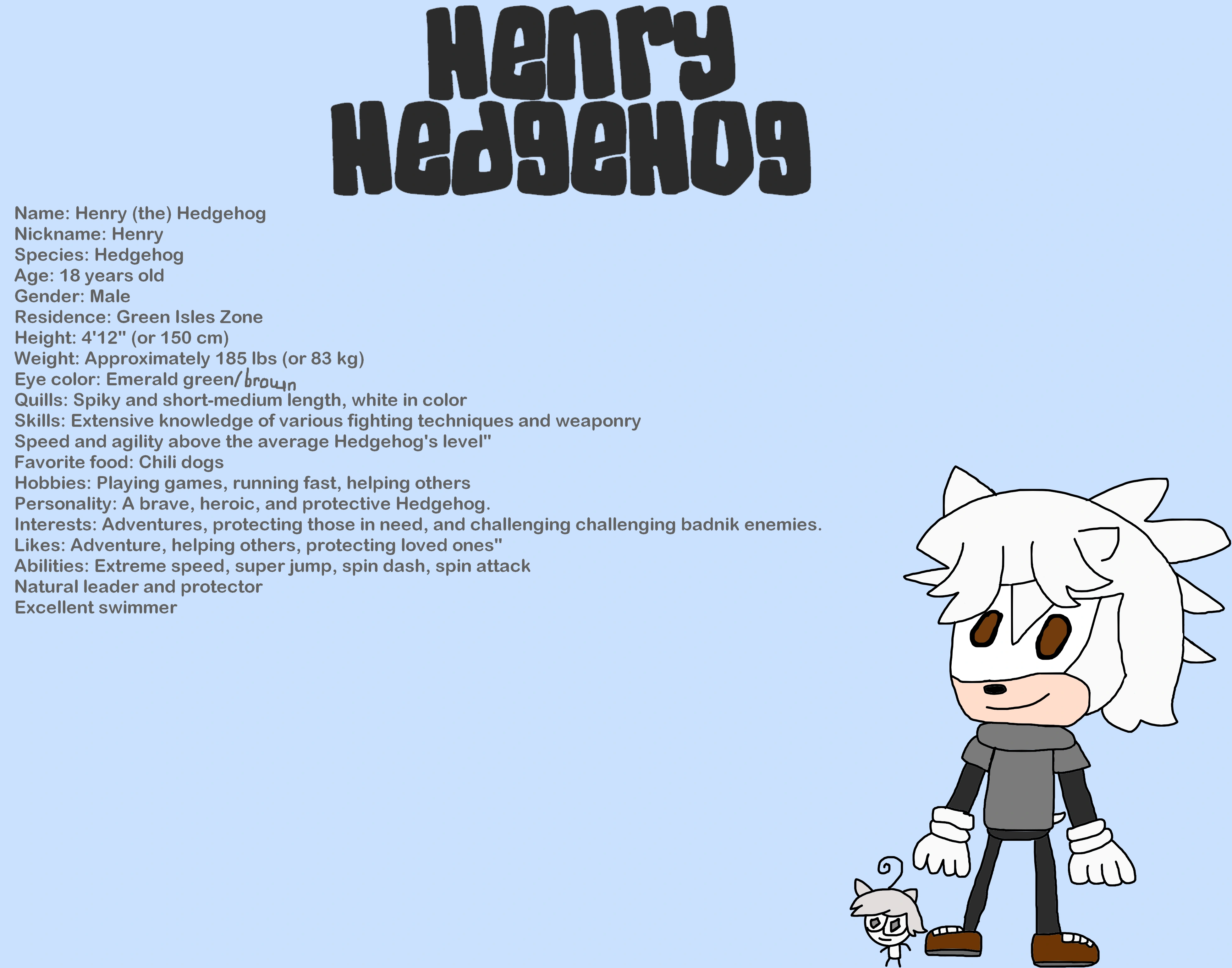 My HC of Henry Hedgehog | Fandom