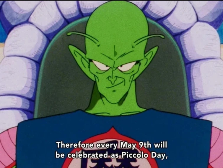 Happy Goku Day everyone (Or Piccolo day for those who prefer evil, i ...