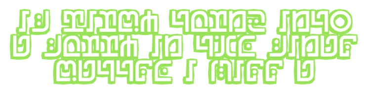 I've gotten that KATFL language font and decided to type in/copy and ...