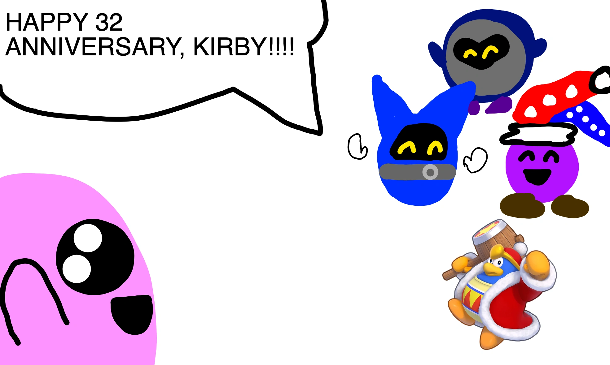 Kirby's 32 anniversary | Fandom