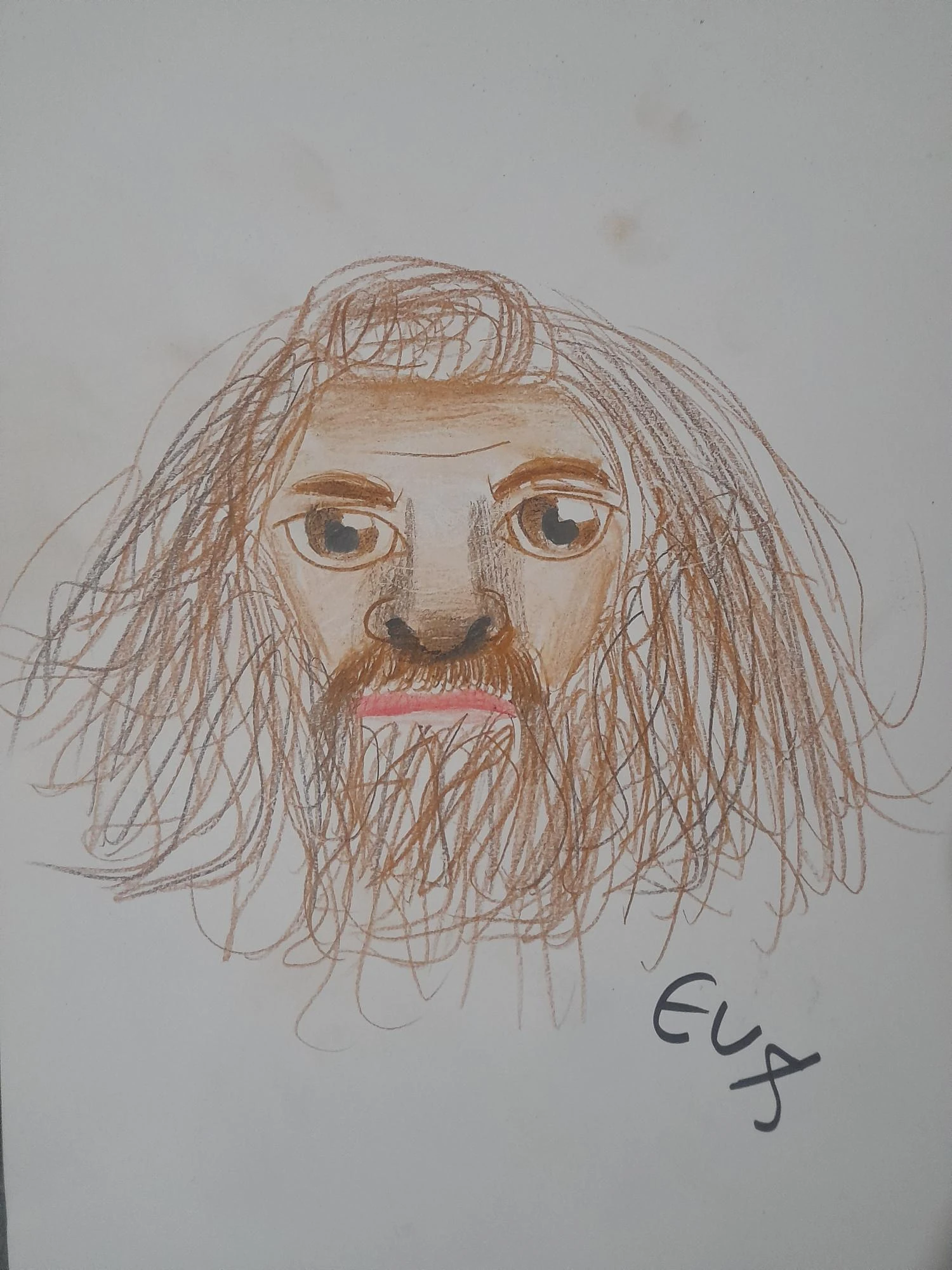 Our colored sketch of Hagrid | Fandom