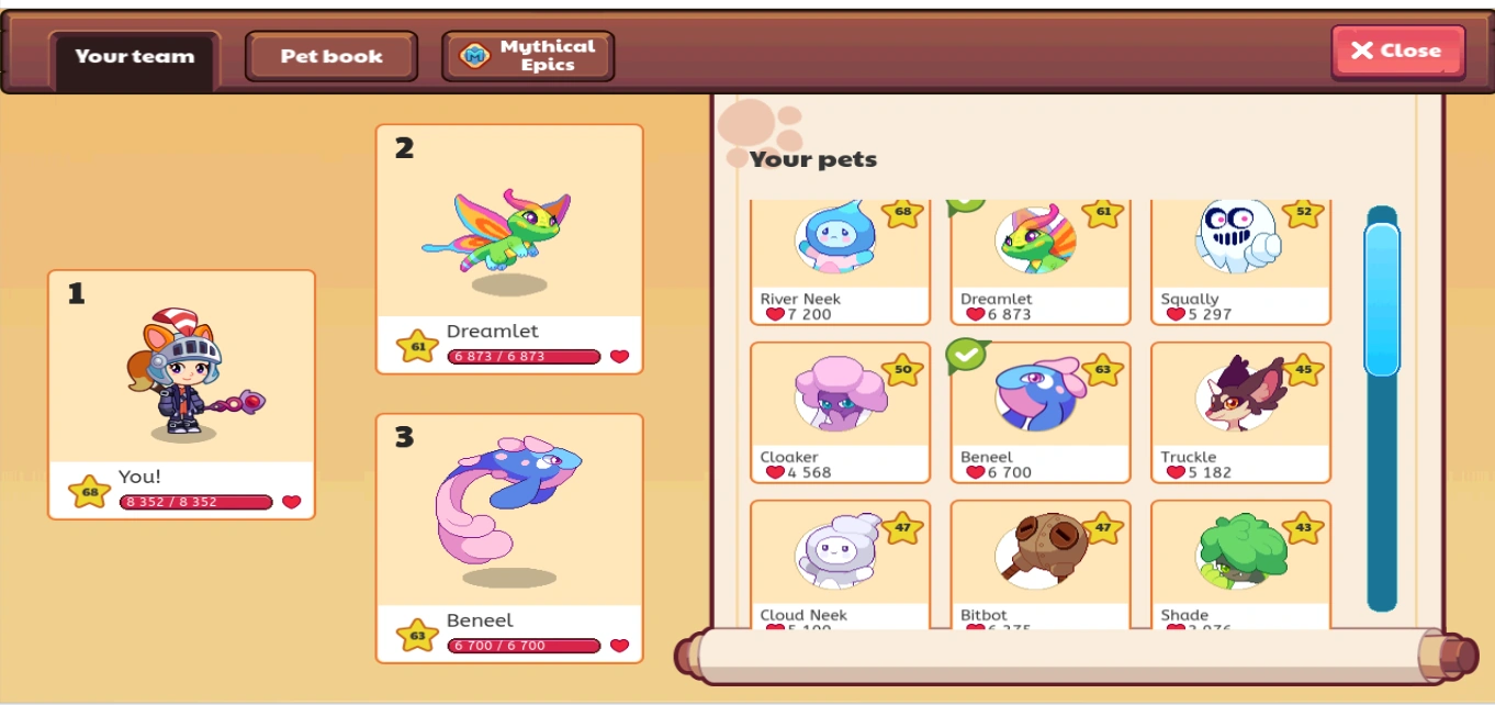 oh how lucky i am i get both of the pets but it looked cute and ...