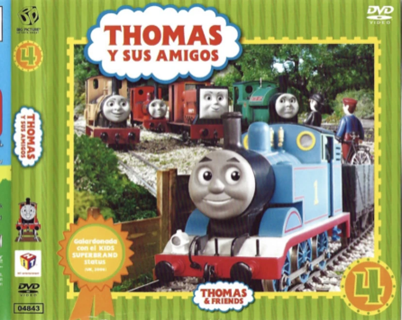 Oh cool! A Spanish Thomas DVD! Wait a minute... | Fandom