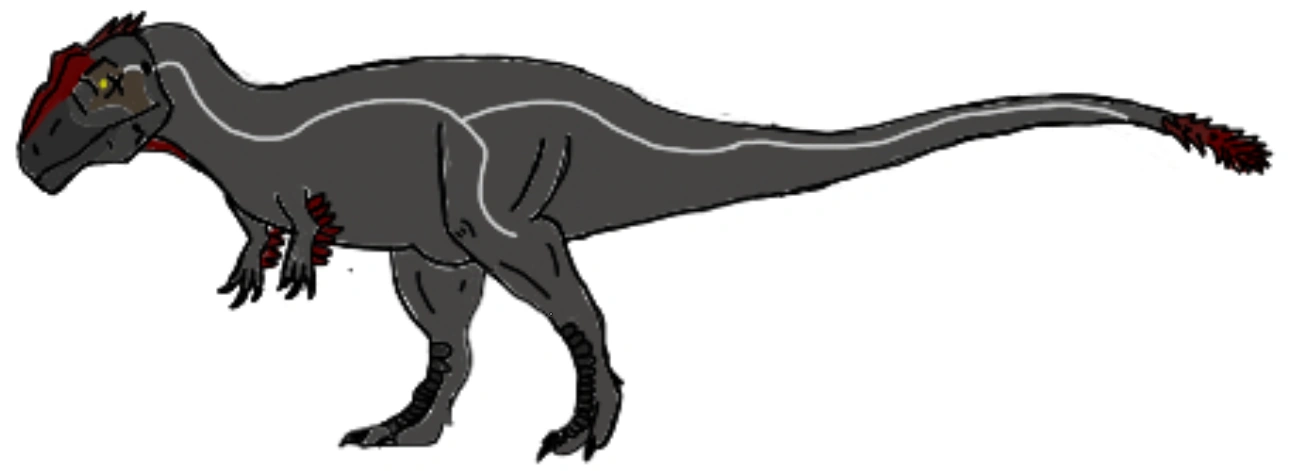 Hi Everyone im back and i made a drawing of carcharodontosaurus~! | Fandom