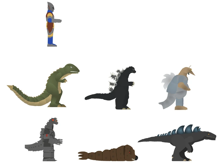 5 Godzilla Models! | Fandom