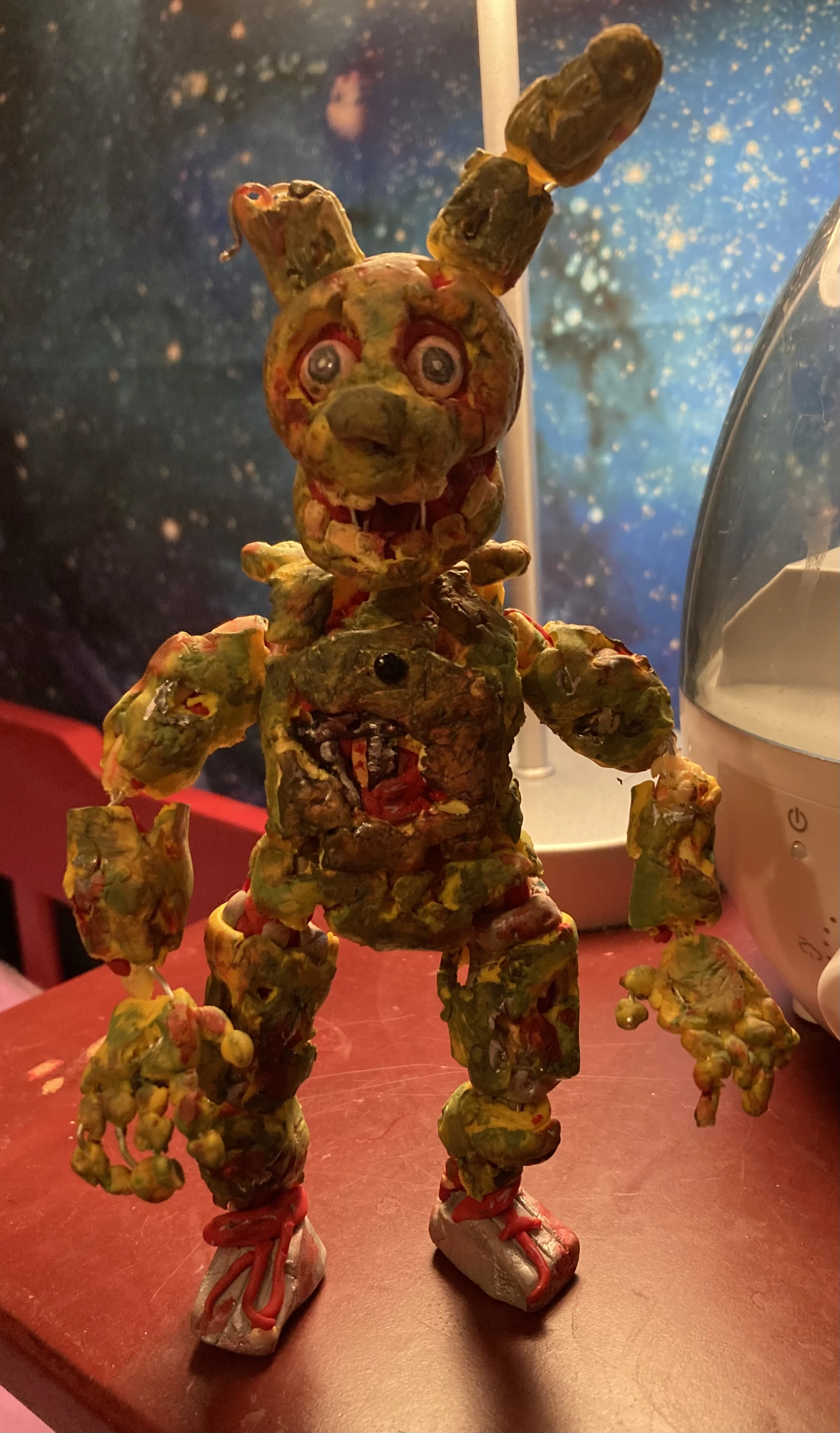 Springtrap is done!!!!! (I painted him) | Fandom