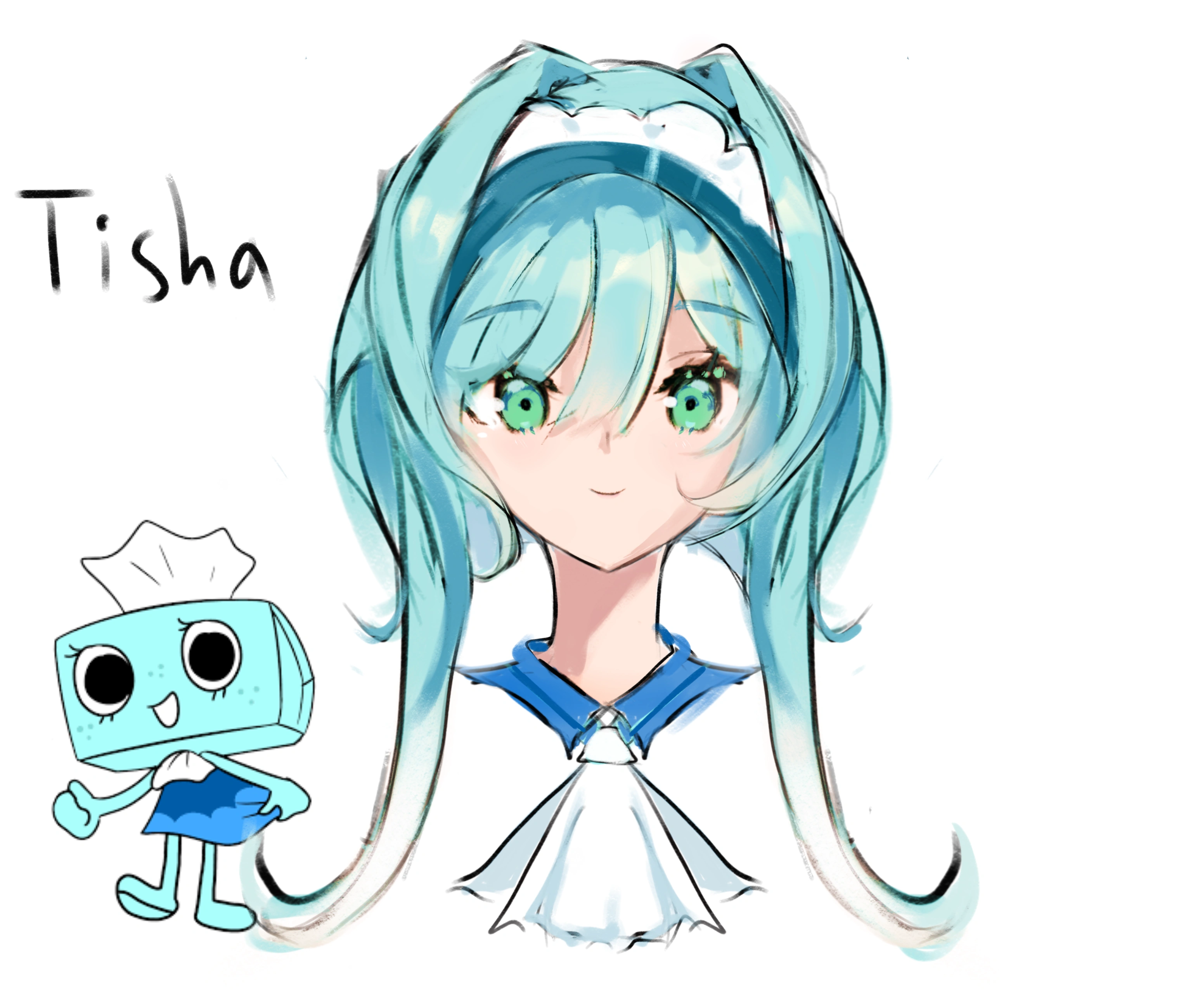 Tisha human art | Fandom