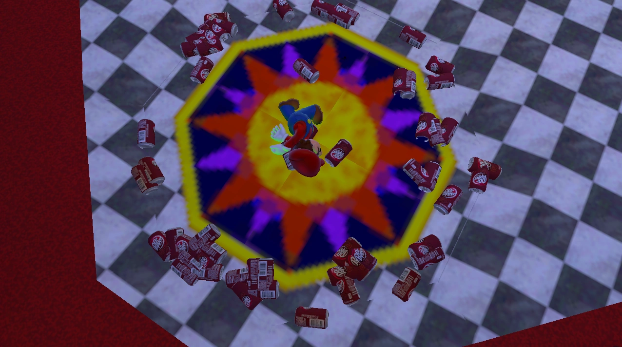 Mario when he gets high on Dr. Pepper and passes out: | Fandom