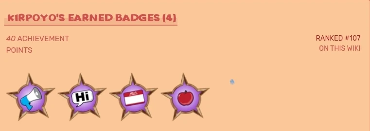 The 4th badge... | Fandom