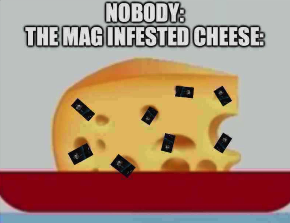 mag infested cheese | Fandom