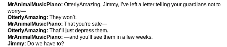 Incorrect quotes... Im scared... | Fandom