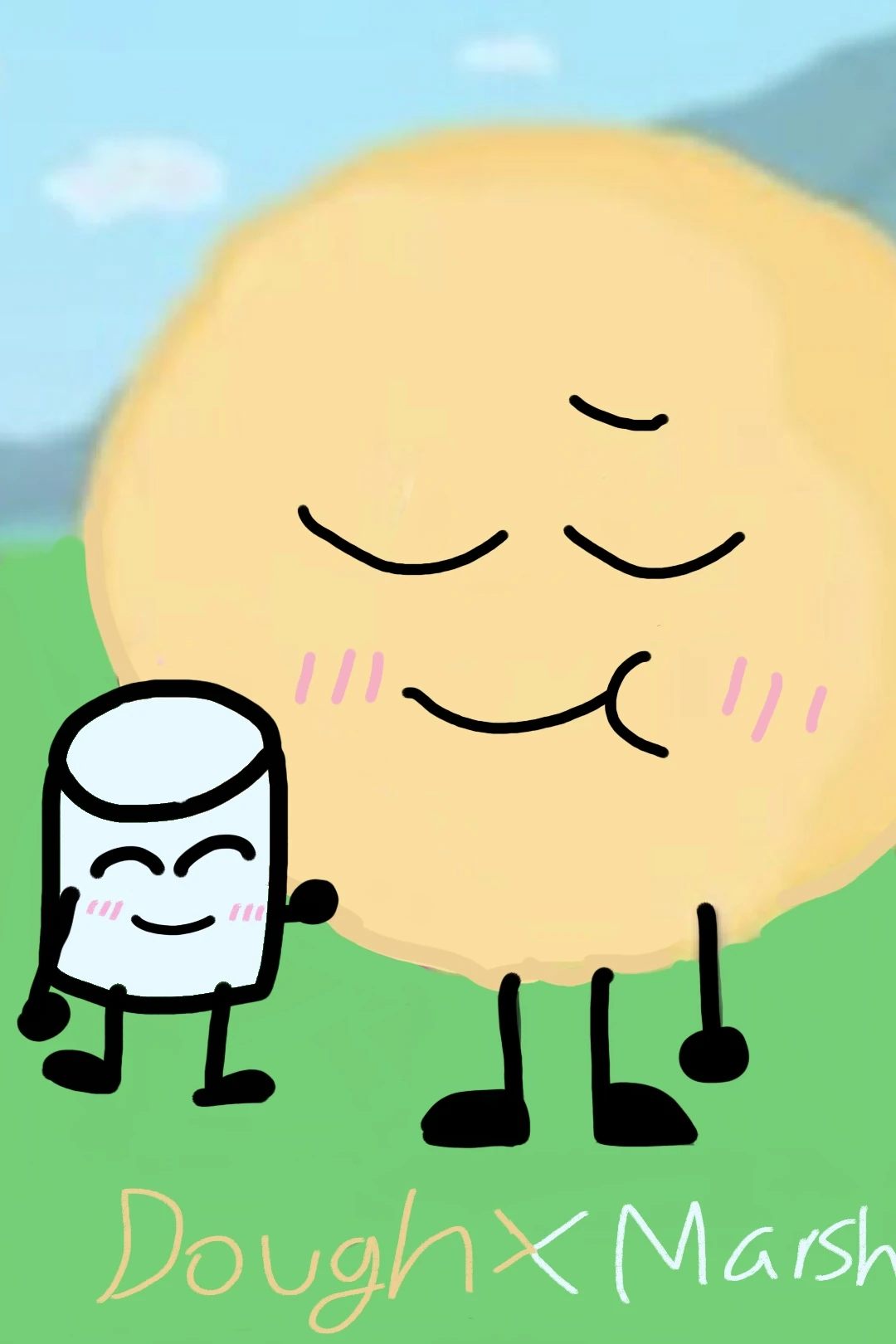 Dough x Marshmallow!!! Tell me what you think about the ship in the ...
