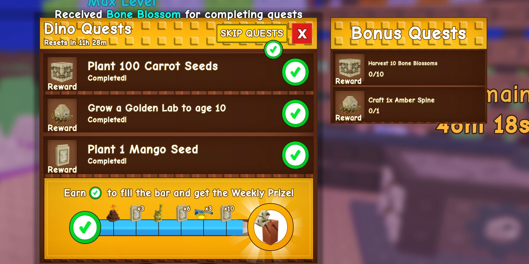 8th bone blossom obtained | Fandom