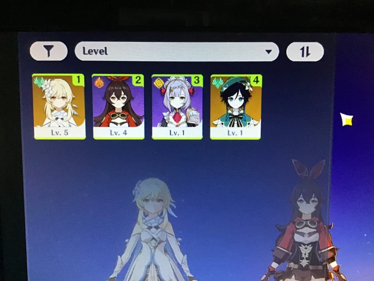 I got venti on my 3rd reroll now ima start saving for a rerun of the hu ...