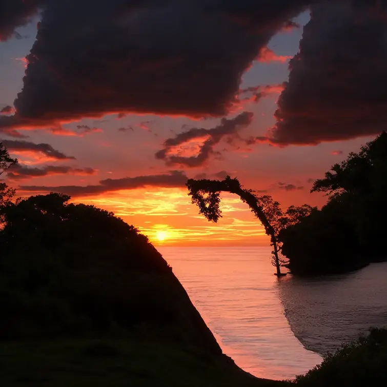 What a beautiful sunset! | Fandom