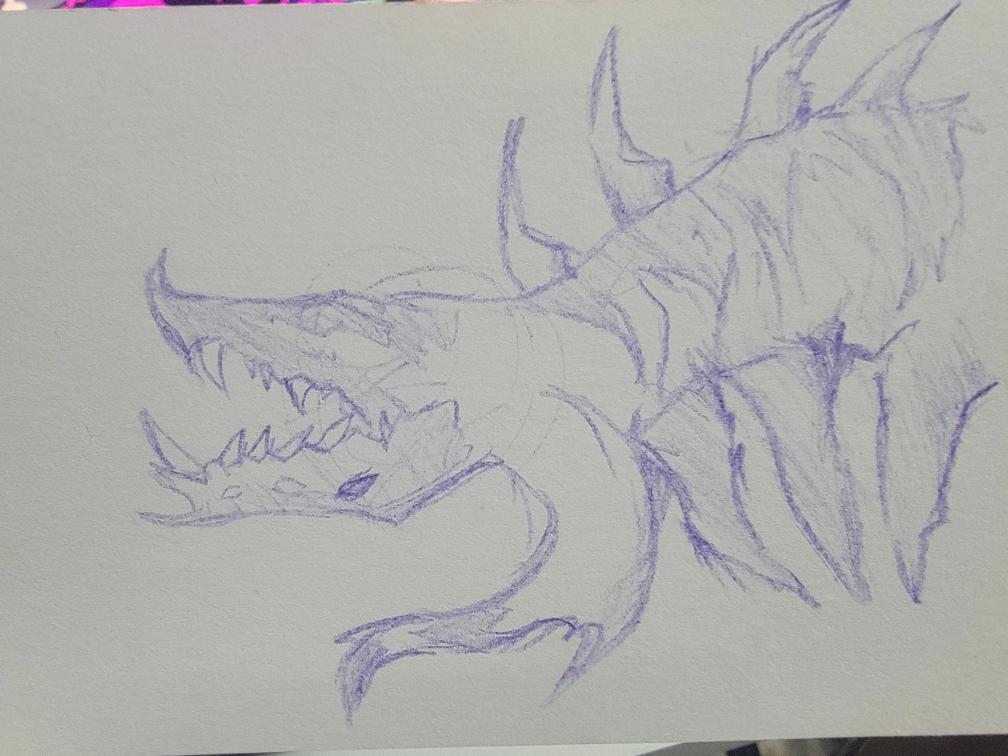 sketching ur dragons on notecards bc im really bored RAHHHHH 😡👿🥰😻 | Fandom