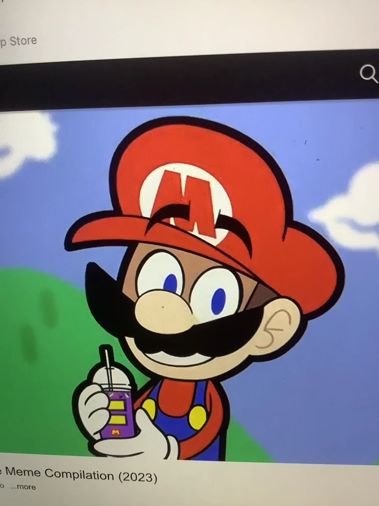 Mario tries the grimace milkshake | Fandom
