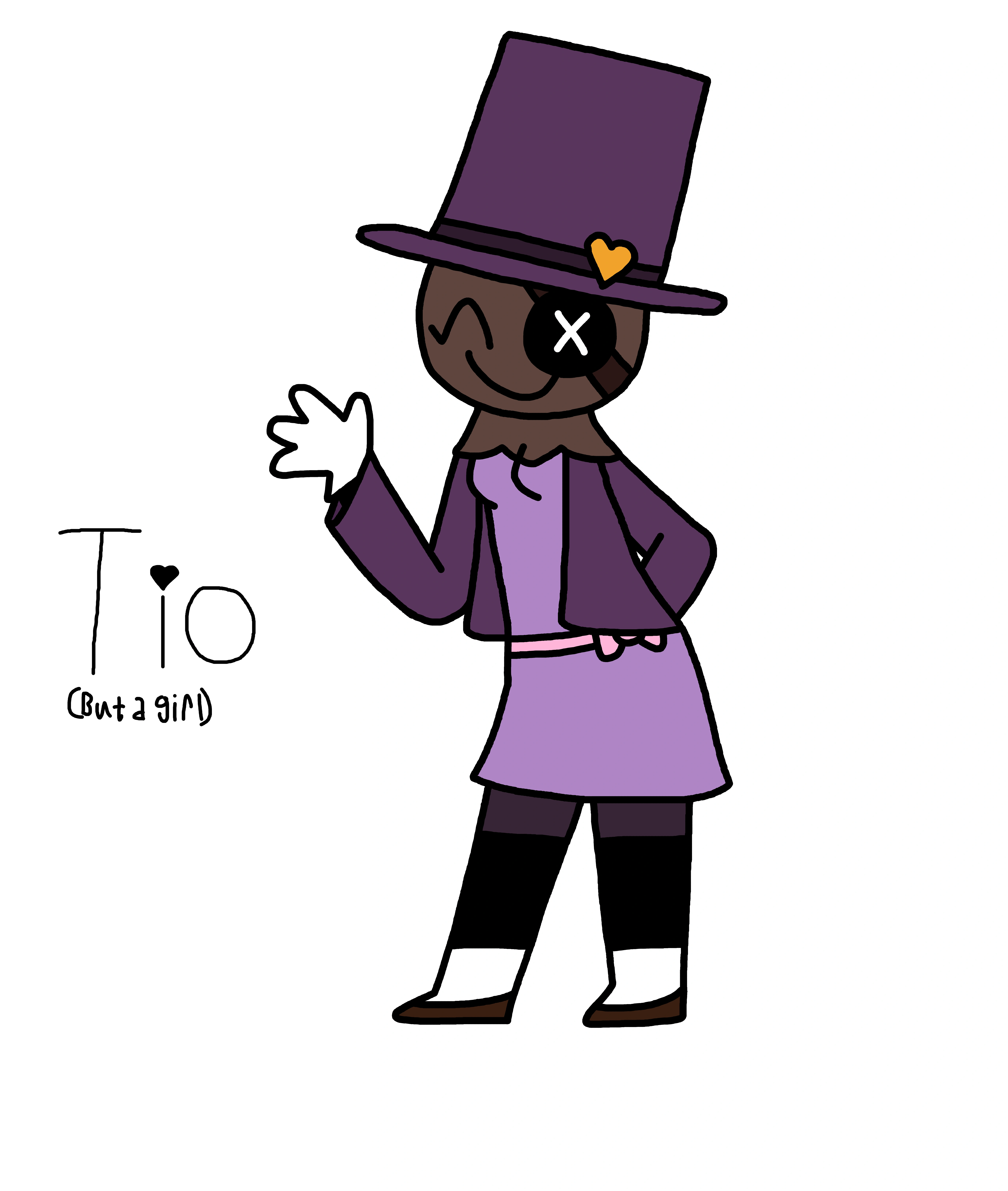 I um.. drew TIO as a girl.. :3 | Fandom
