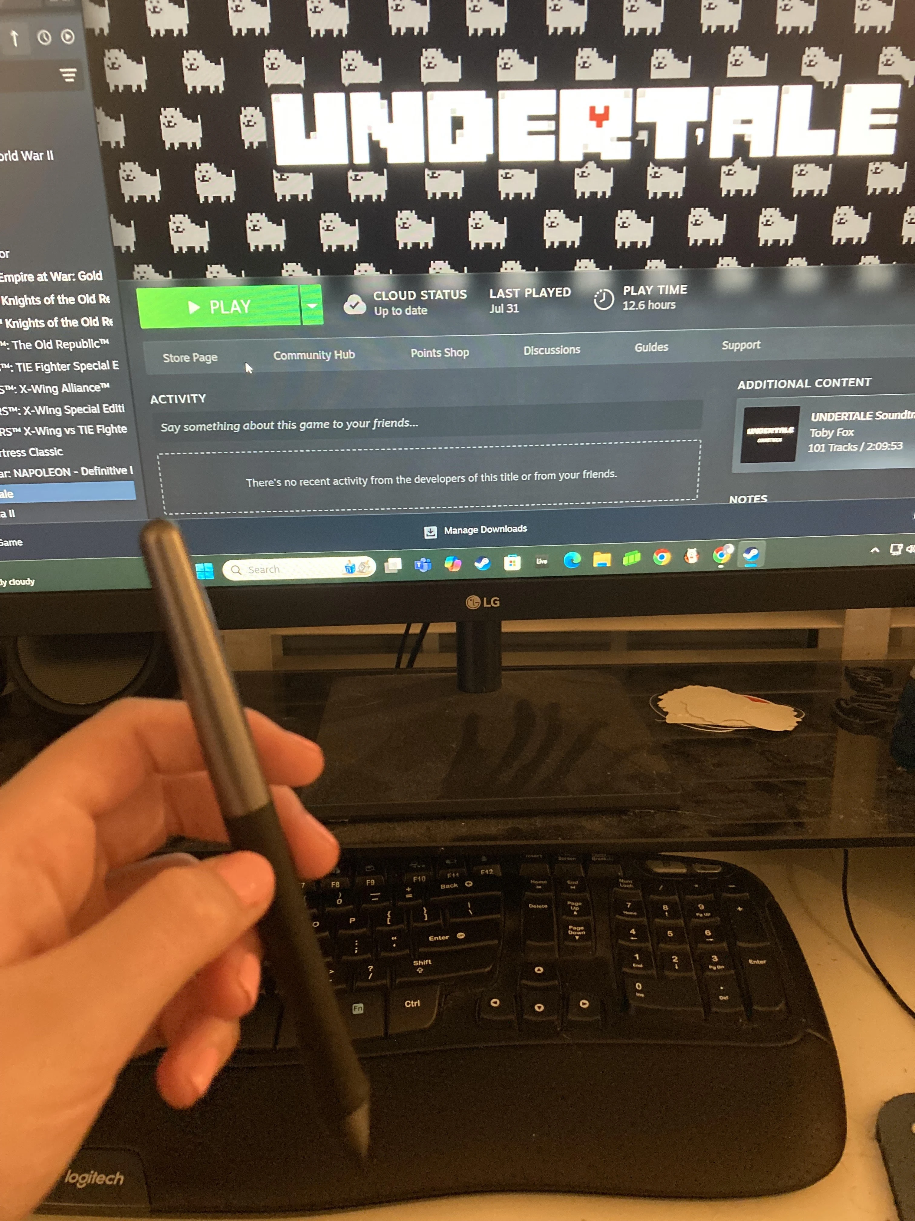 mouse: disconnected. stylus: connected to computer. sanity: gone. | Fandom