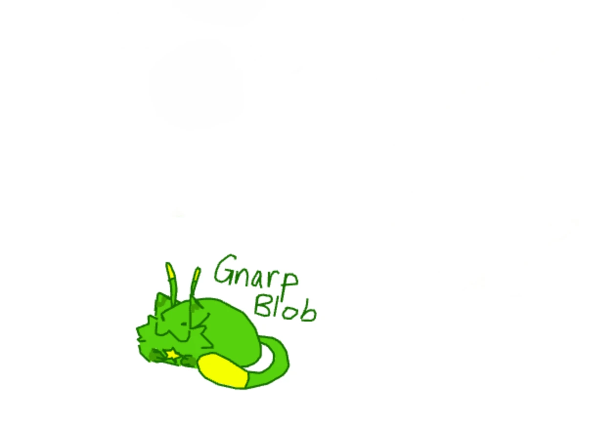 Gnarp blob. | Fandom