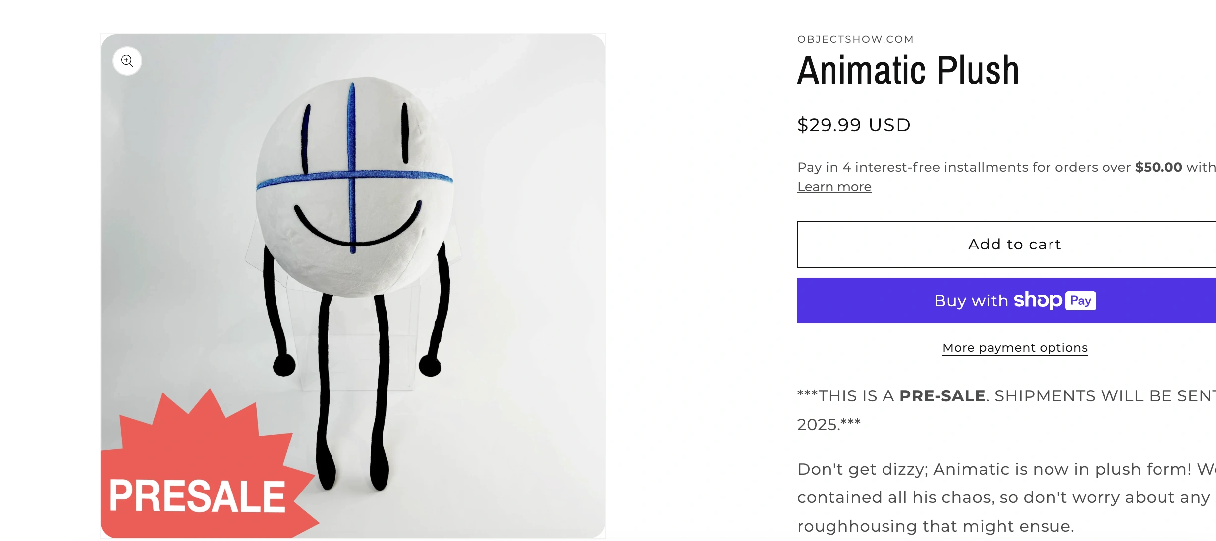 ANIMATIC BATTLE PLUSHIE IS REAL | Fandom