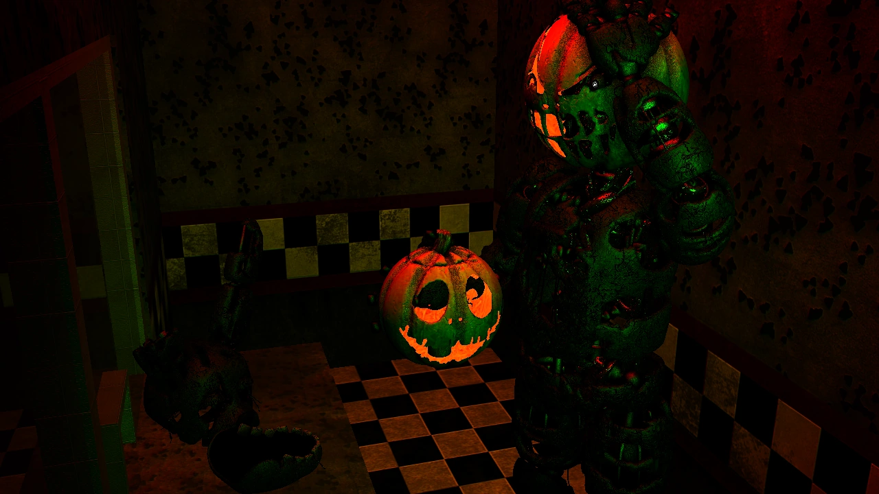 springtrap is preparing spooky month | Fandom