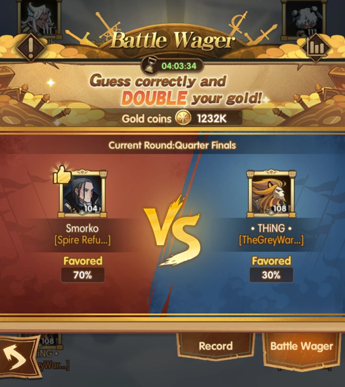 Battle Wager | AFK Arena Wiki | Fandom