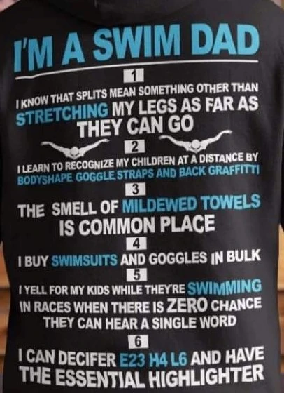Swim Dad Shirt Slogans | A for Athlete | Fandom