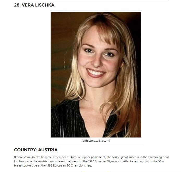 Vera Lischka | A for Athlete | Fandom