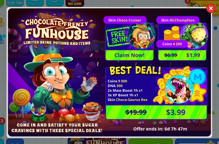 Chocolate Frenzy Funhouse | Agar.io Wiki | Fandom