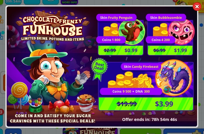 Chocolate Frenzy Funhouse | Agar.io Wiki | Fandom