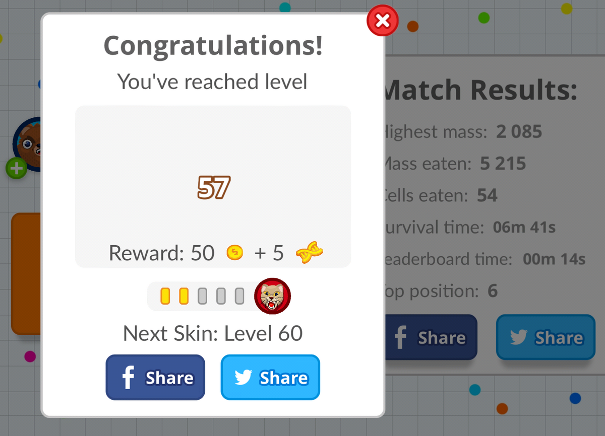 Levels | Agar.io Wiki | Fandom