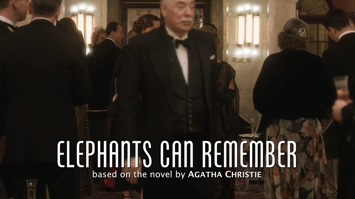 Elephants Can Remember (Agatha Christie's Poirot episode) | Agatha Christie Wiki | Fandom
