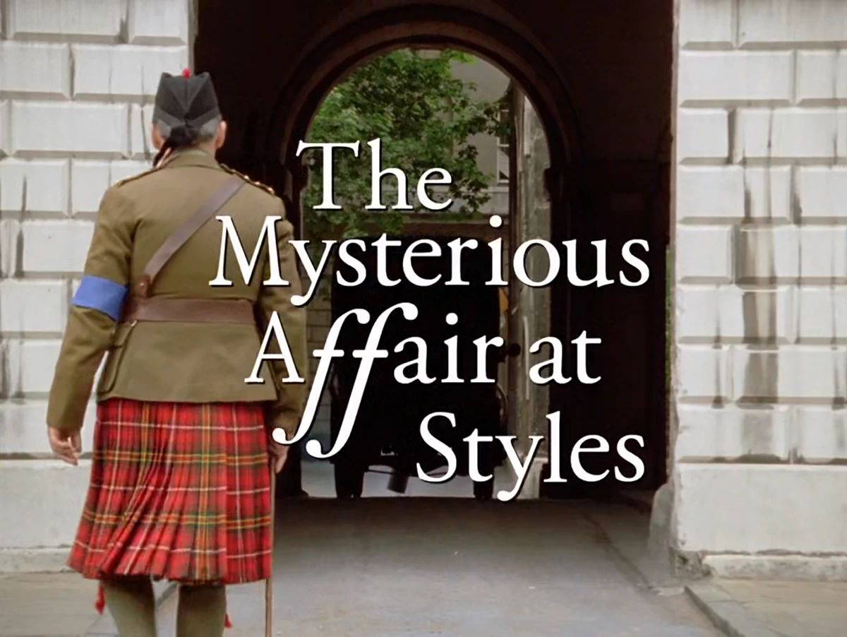 The Mysterious Affair at Styles (Agatha Christie's Poirot episode ...