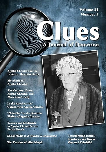 Clues: A Journal of Detection, Vol. 34, No. 1 | Agatha Christie Wiki ...