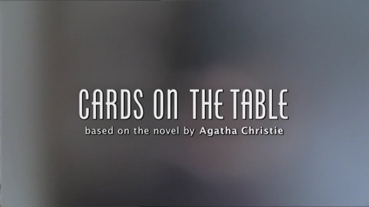 Cards on the Table (Agatha Christie's Poirot episode) | Agatha Christie ...