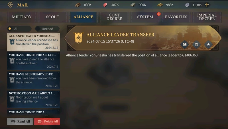 Mail | Age of Empires Mobile Wiki | Fandom