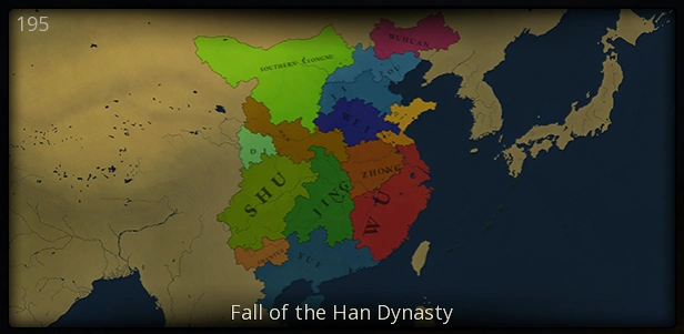 Fall of the Han Dynasty | Age of History III Wiki | Fandom