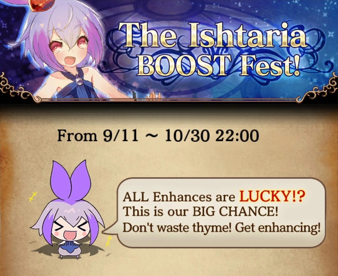 Boost Fest | Age of Ishtaria Wiki | Fandom