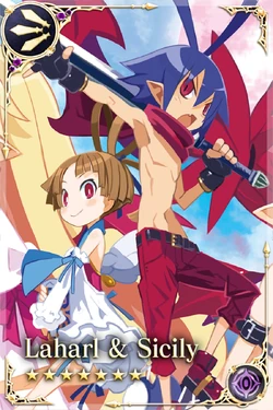 Laharl & Sicily | Age of Ishtaria Wiki | Fandom