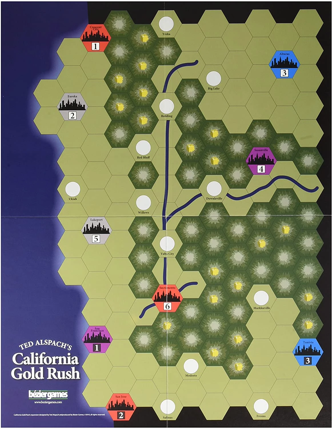 California Gold Rush | Age of Steam Wiki | Fandom